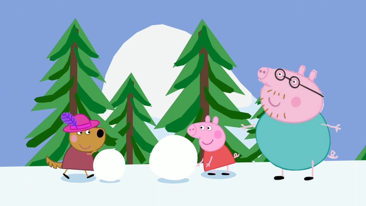 Peppa Pig Full Episode | Snowy mountain 🏔️ @Akshaychahal10 - YouTube