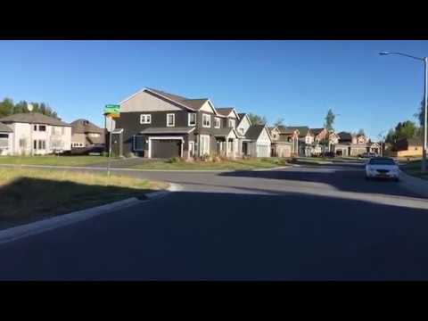 Morning Neighborhood Walk - Anchorage Alaska - June 2nd 2018 - YouTube
