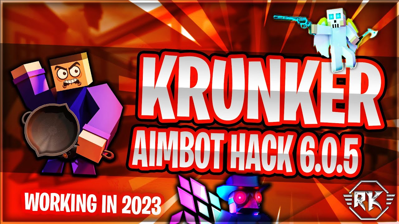 krunker.io hack 6.0.5 aimbot mode menu & more | krunker hacker gameplay 2023 - YouTube