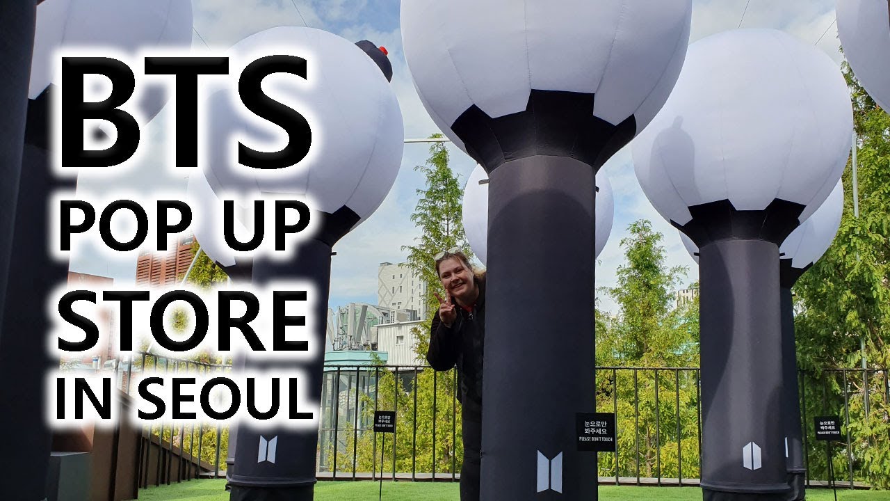 BTS POP UP STORE В СЕУЛЕ, HOUSE OF BTS, ДОМ BTS - YouTube