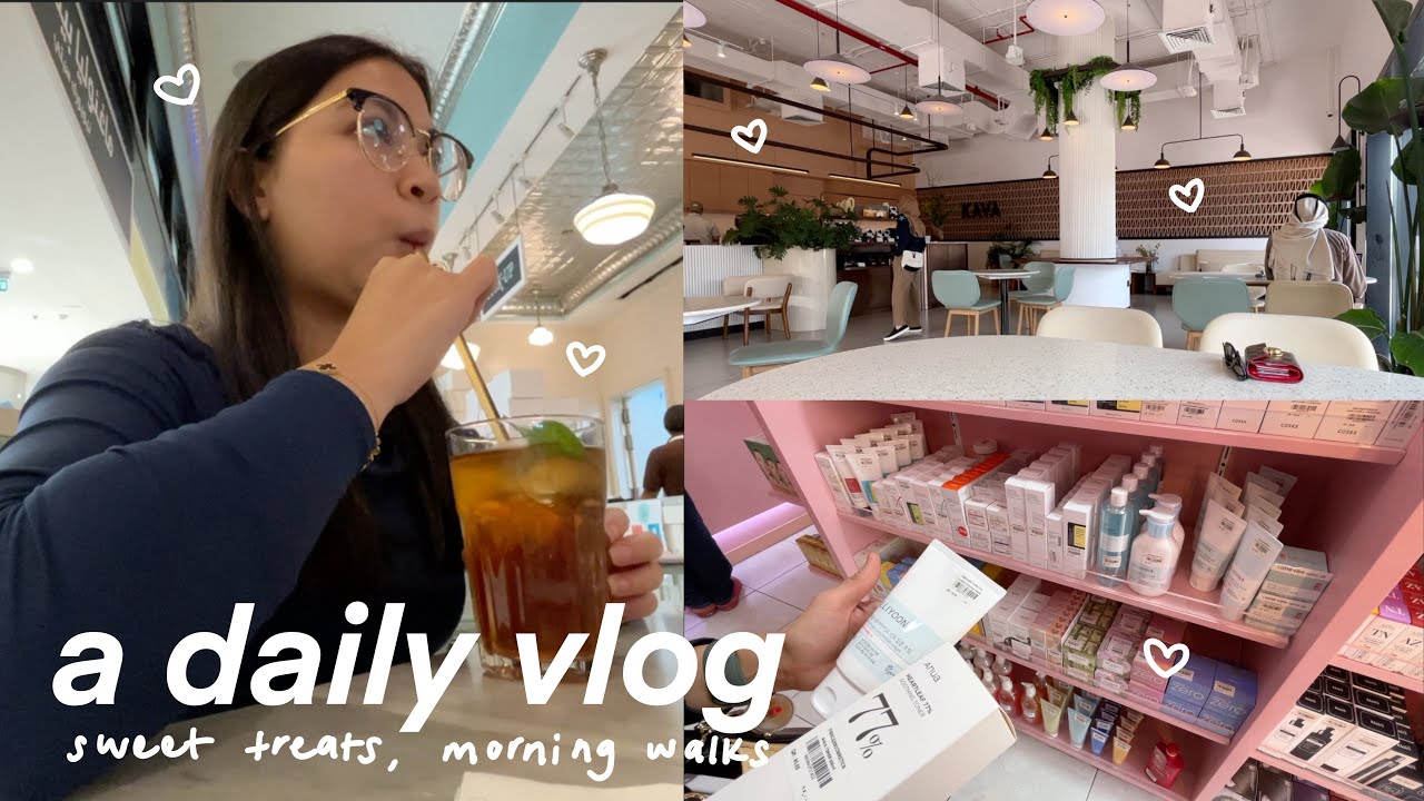 a week in my life vlog 🍹 | cafe hopping, morning walks, daily life in ...