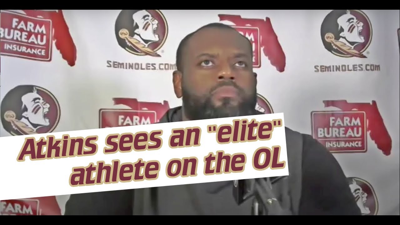 Florida State OL coach Alex Atkins on cross-training, calls one player ...