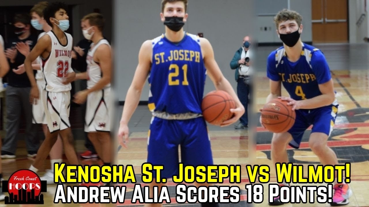 Kenosha St. Joseph Takes On Wilmot! Andrew Alia And London Glass Face ...