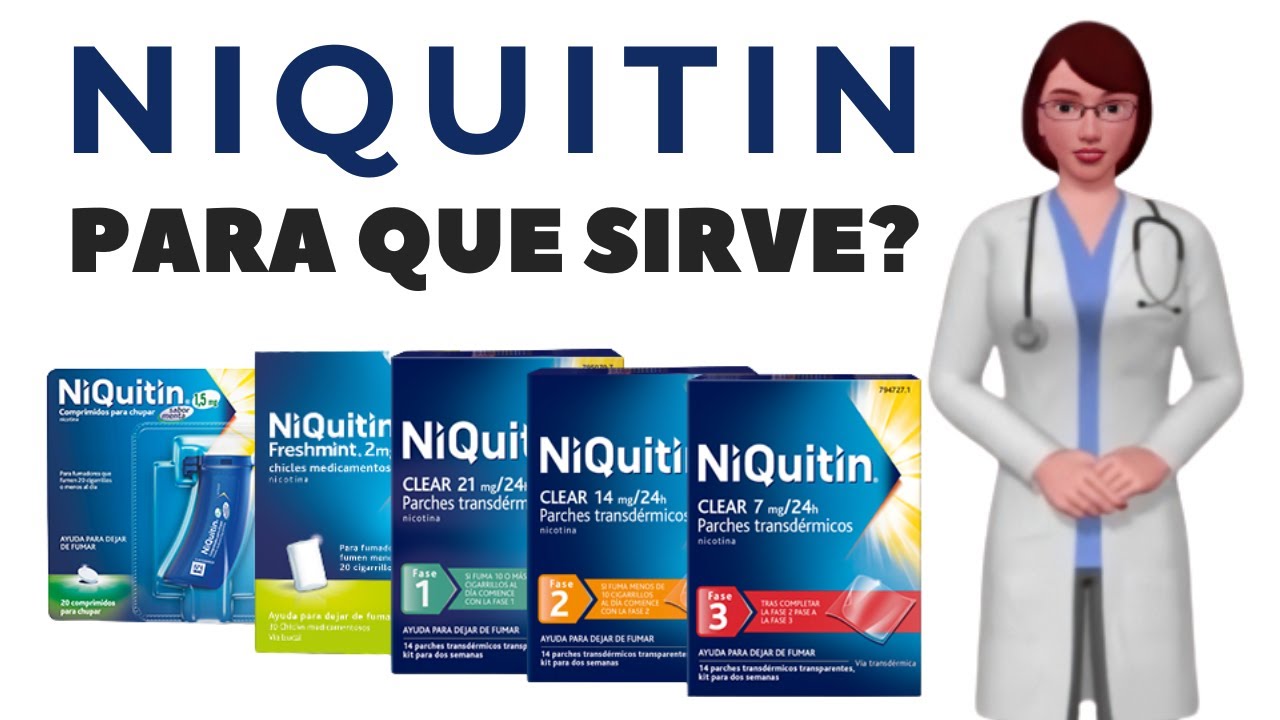 NIQUITIN, que es niquitin y para que sirve, cuando y como usar niquitin ...