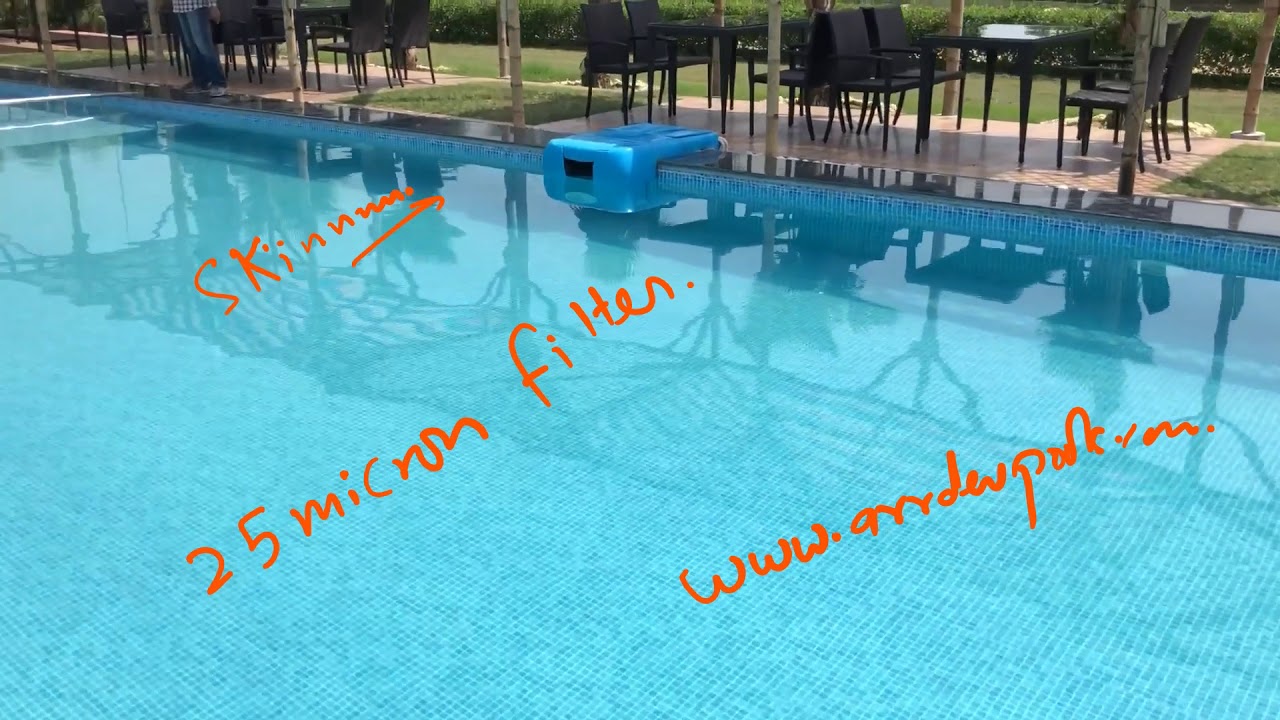 prefabricated liner 20x60 feet swimming pool for resort near Delhi ...