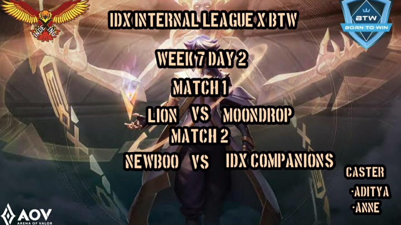 IDX INTERNAL LEAGUE x BTW Week 7 Day 2 - YouTube