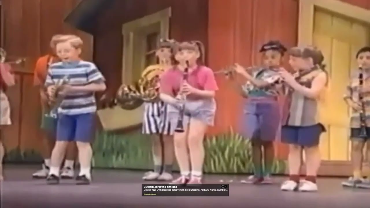 Kathy from Barney in New York City (1994) Playing to Shake Your Dragon ...