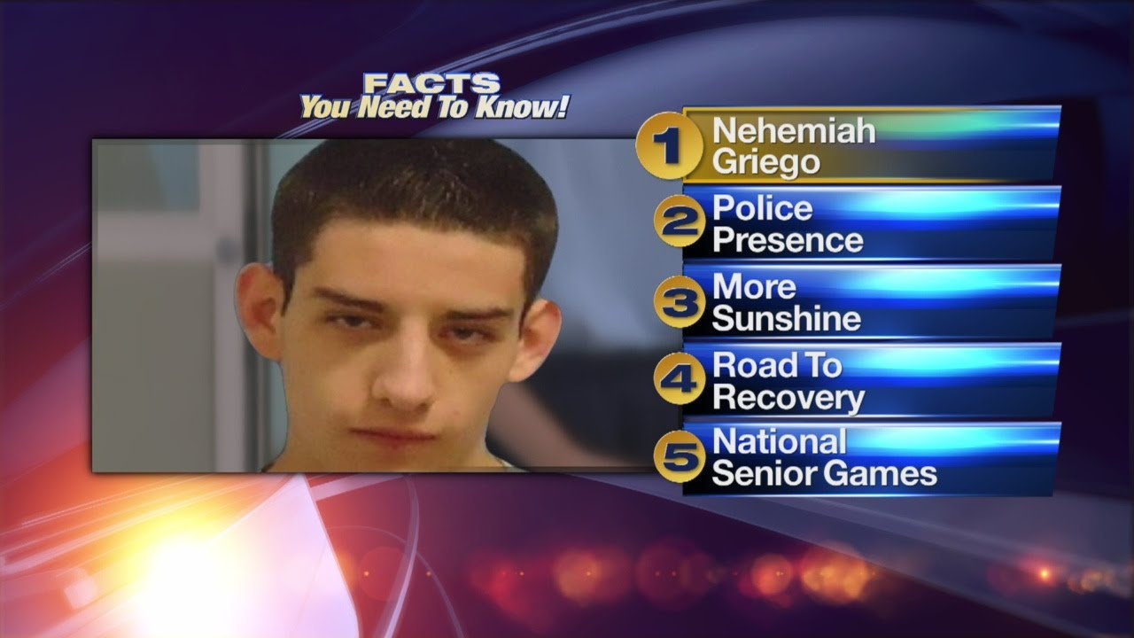 March 13 Morning Rush:Nehemiah Griego's attorney fights for his release ...