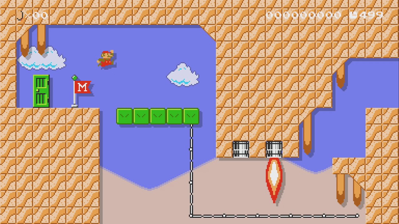 Snakes in the Desert by Pick1e - Super Mario Maker 2 - No Commentary ...