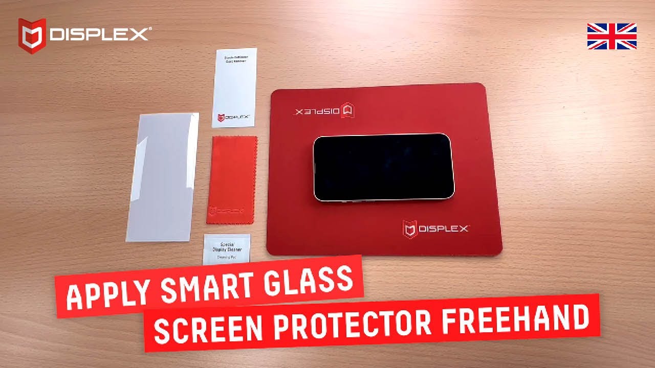 Film Screen Protector Installation | DISPLEX® SMART GLASS - YouTube