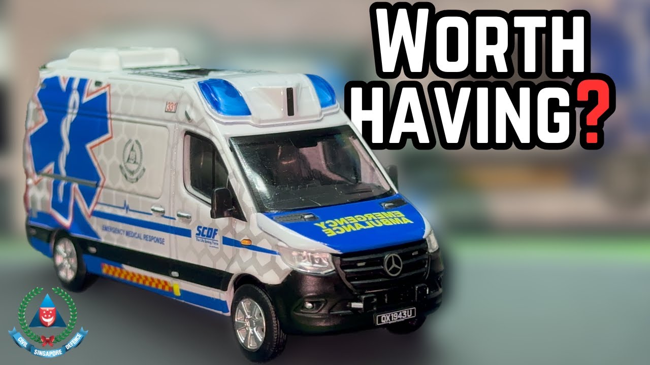 Why you MUST have this Mercedes-Benz Sprinter SCDF Ambulance in your ...
