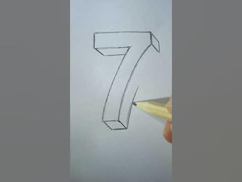 Drawing number seven - YouTube
