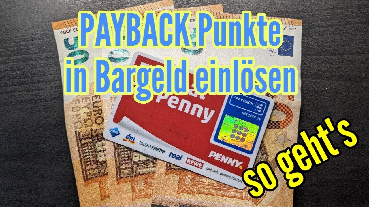 PAYBACK Punkte in Geld auszahlen lassen So gehts PAYBACK Punkte in ...