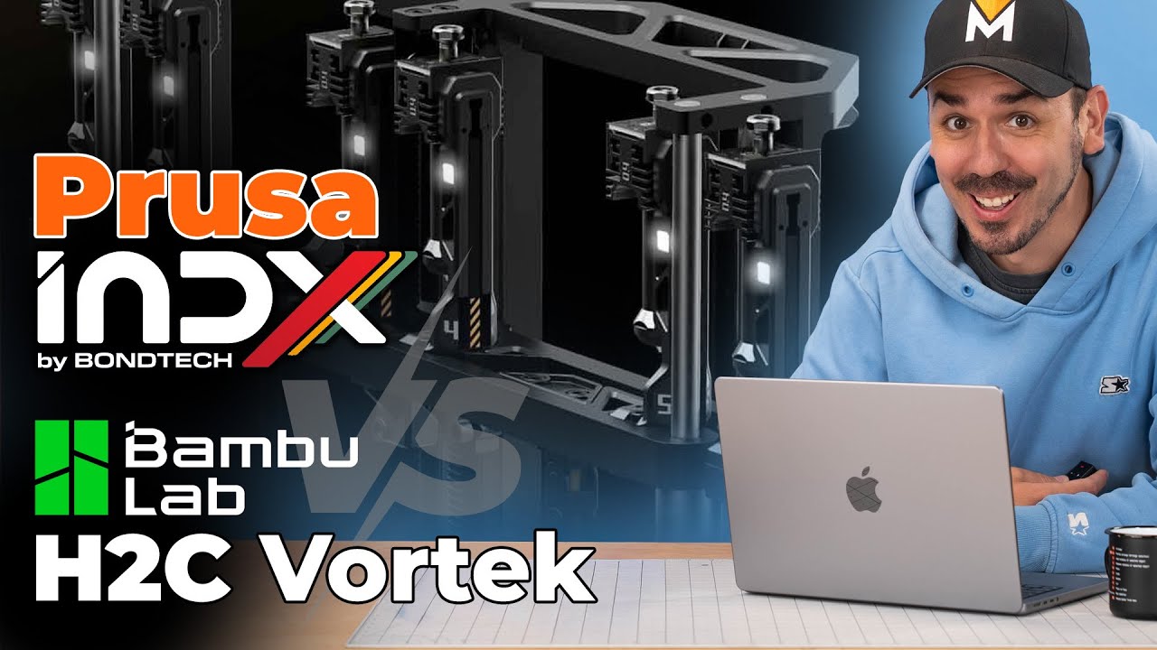 Bambu Lab H2C VORTEK VS Prusa & Bondtech INDX: 3D Druck neu gedacht?! - YouTube