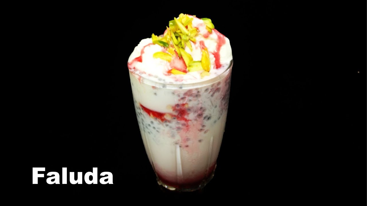 Faluda - Authentic Hyderabadi Street Style Falooda With Ice Cream ...