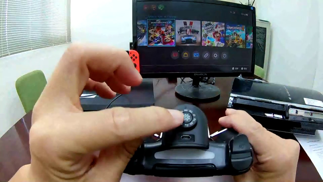 【Brook P4 MARINE】How to connect NS and PS4 controller by MARINE? - YouTube