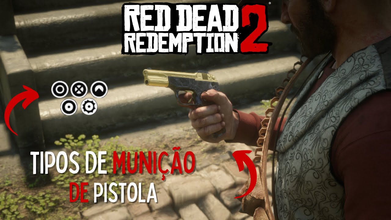 MUNIÇÃO de PISTOLA (e como conseguir) - Red Dead Redemption 2 - YouTube