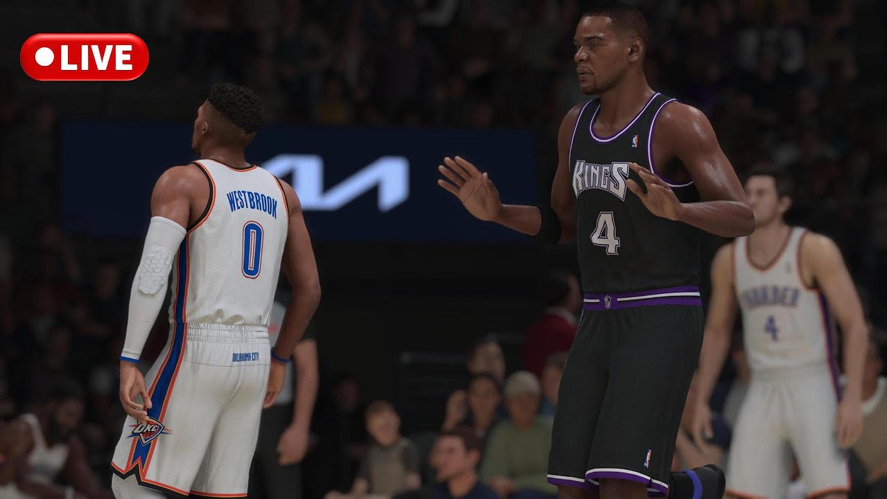 2002 Sacramento Kings vs 2012 Oklahoma City Thunder NBA Classic 2K25 ...