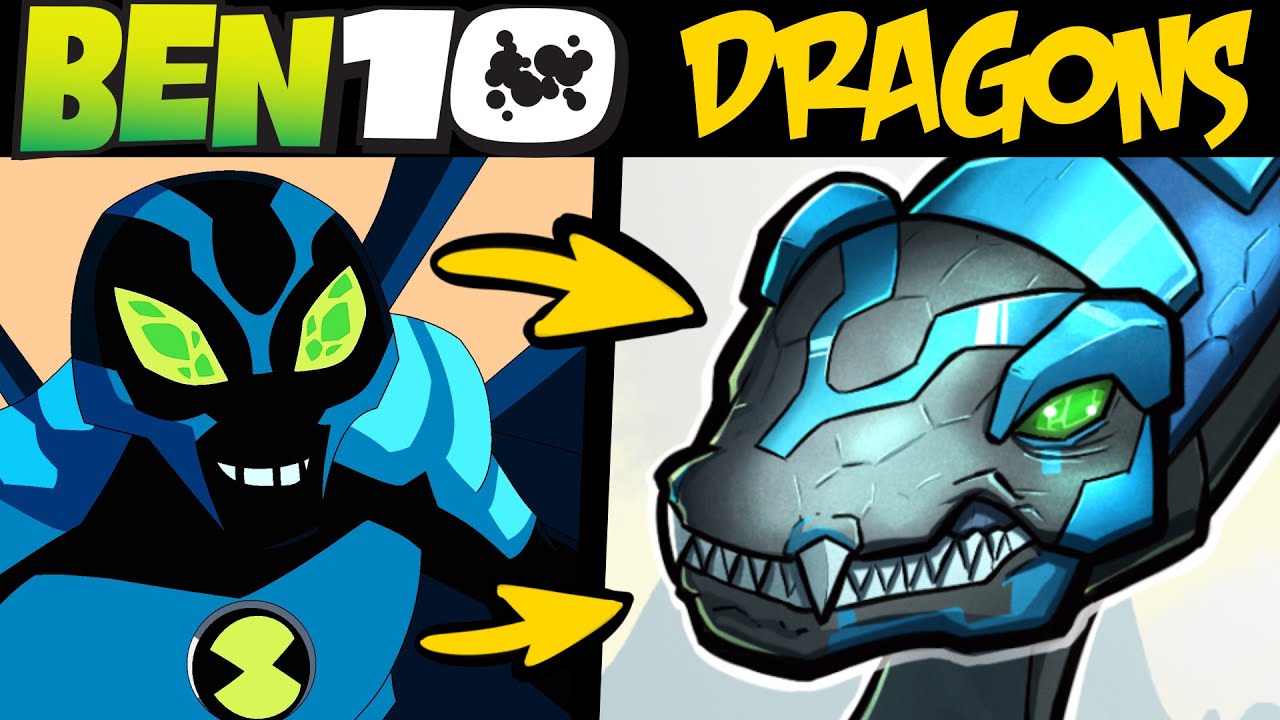 What if BEN 10 ALIENS were DRAGONS?! (Lore and Speedpaint) - YouTube