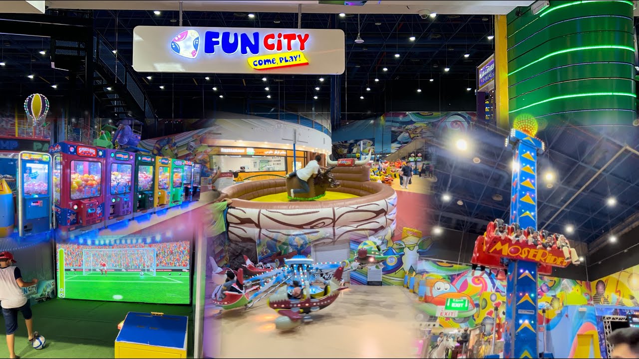 Fun City Fun Video - 1 | City Center Doha | Kids Entertainment Place ...