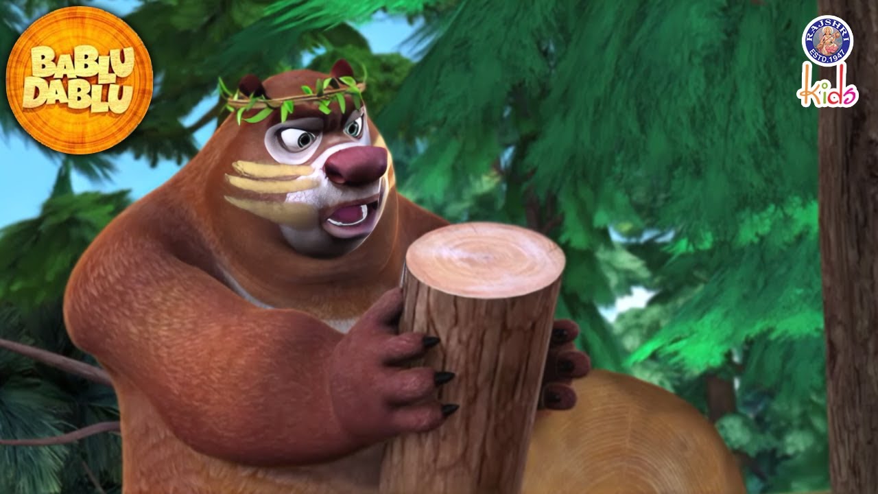 Bablu Dablu Hindi Cartoon Big Magic | Lakha Ko Ped Katne Se Kisne Roka ...