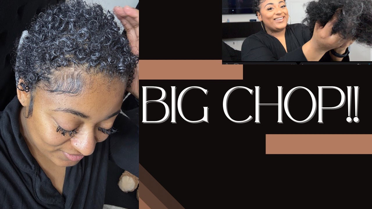BIG CHOP ON 4A HAIR ……VERY EMOTIONAL ! This is your sign to cut your ...