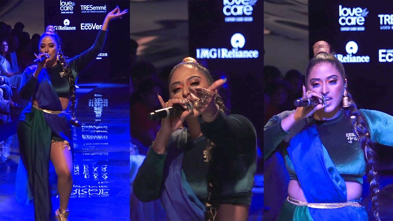 Watch Indias First Female RAPPER Raja Kumari Rapping Live At Lakme ...