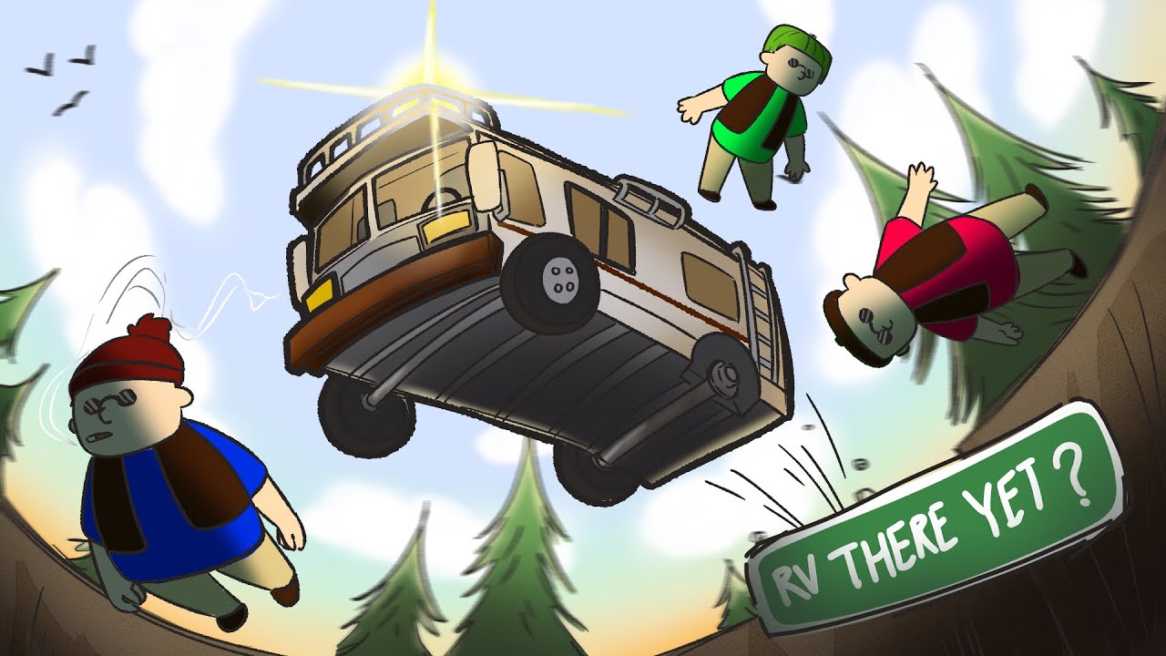 We tried to drive a camper up a cliff | RV There Yet? | #1 - YouTube