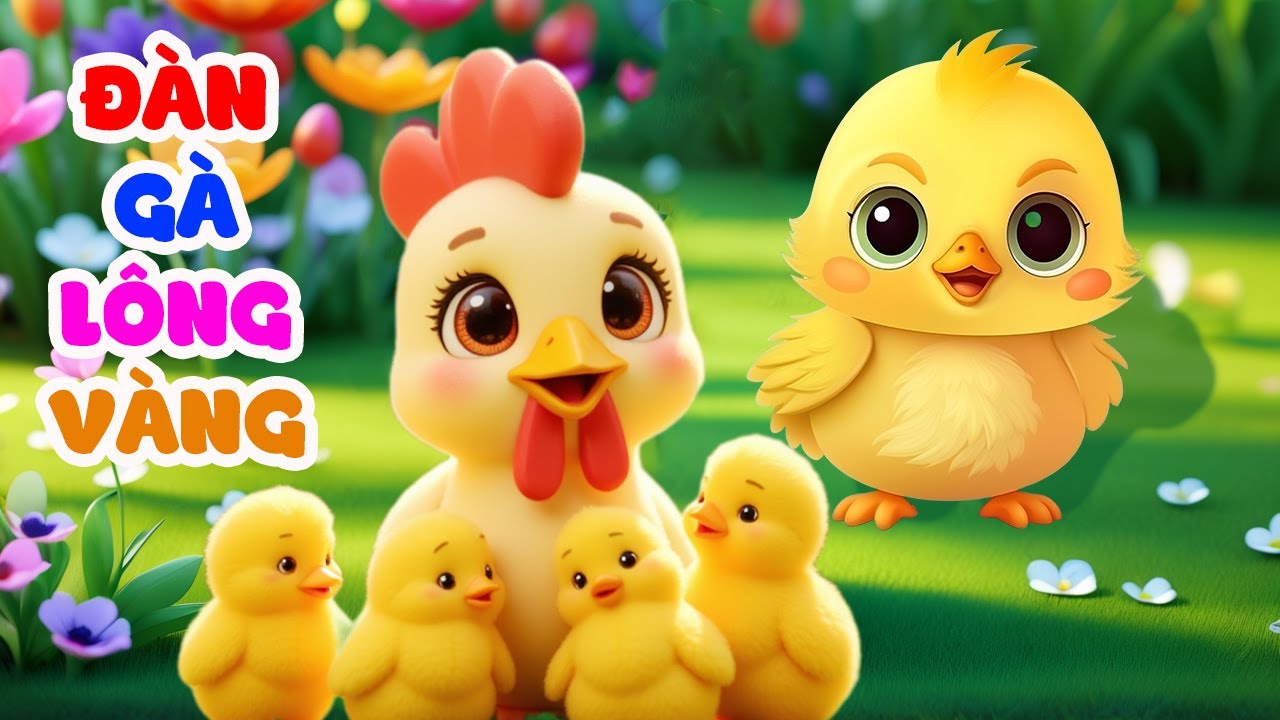 Đàn Gà Con Lông Vàng - Hoạt Hình Đàn Gà Con Remix - Nhạc Thiếu Nhi Vui ...