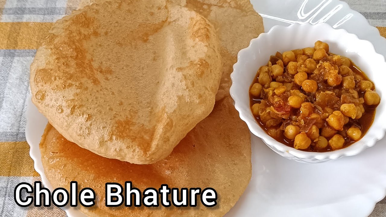 Chole Bhature Recipe|Easy chole recipe|simple and tasty chole bhature ...