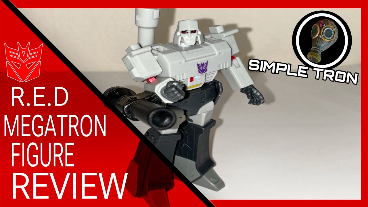 SIMPLE TRON FIGURE REVIEWS - R.E.D MEGATRON - YouTube