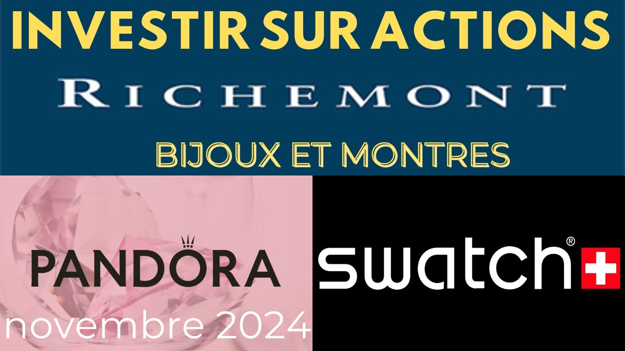 Investir en Bourse - Analyse d'actions : Bijoux et Montres (Pandora A/S ...
