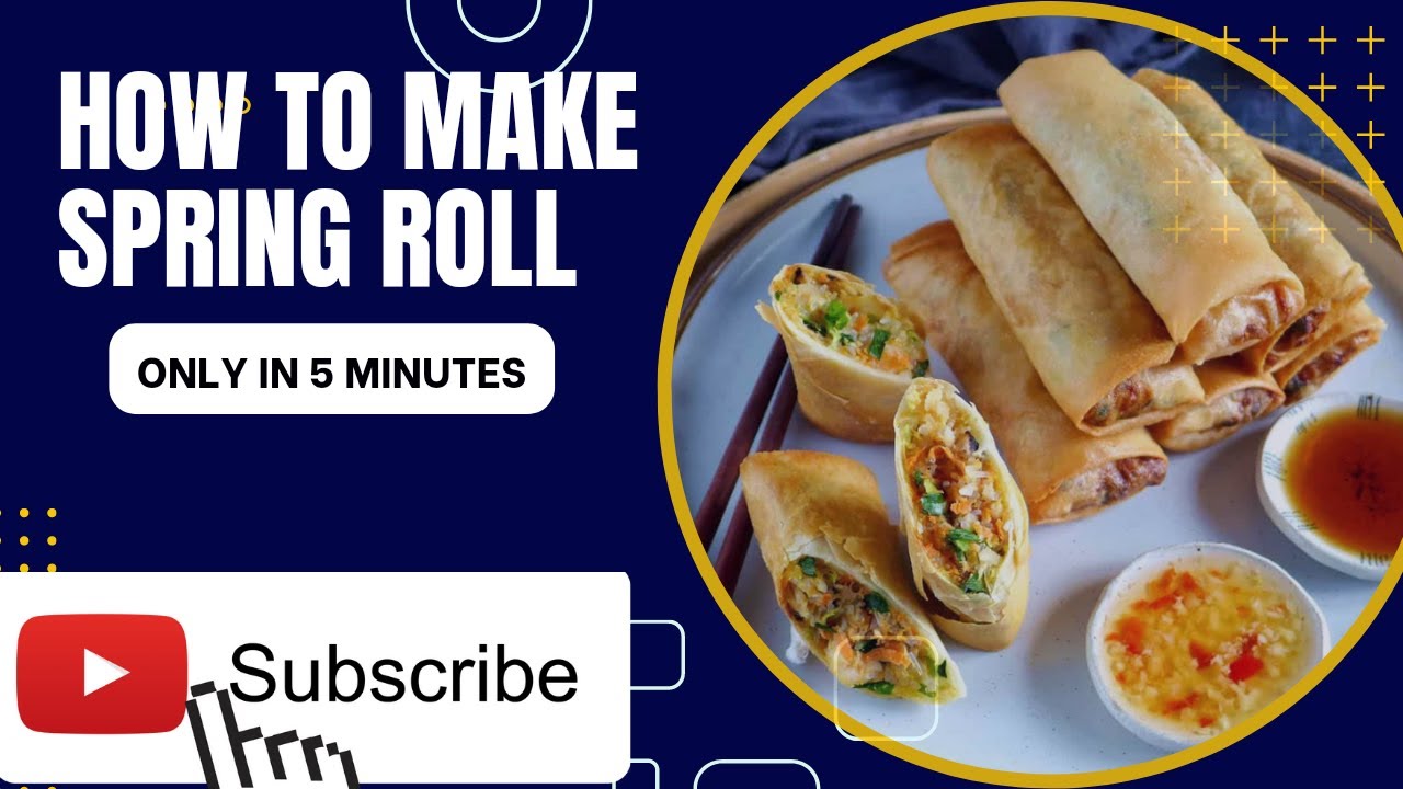 Chinese spring roll restaurant style|How to make chines roll #recipe ...