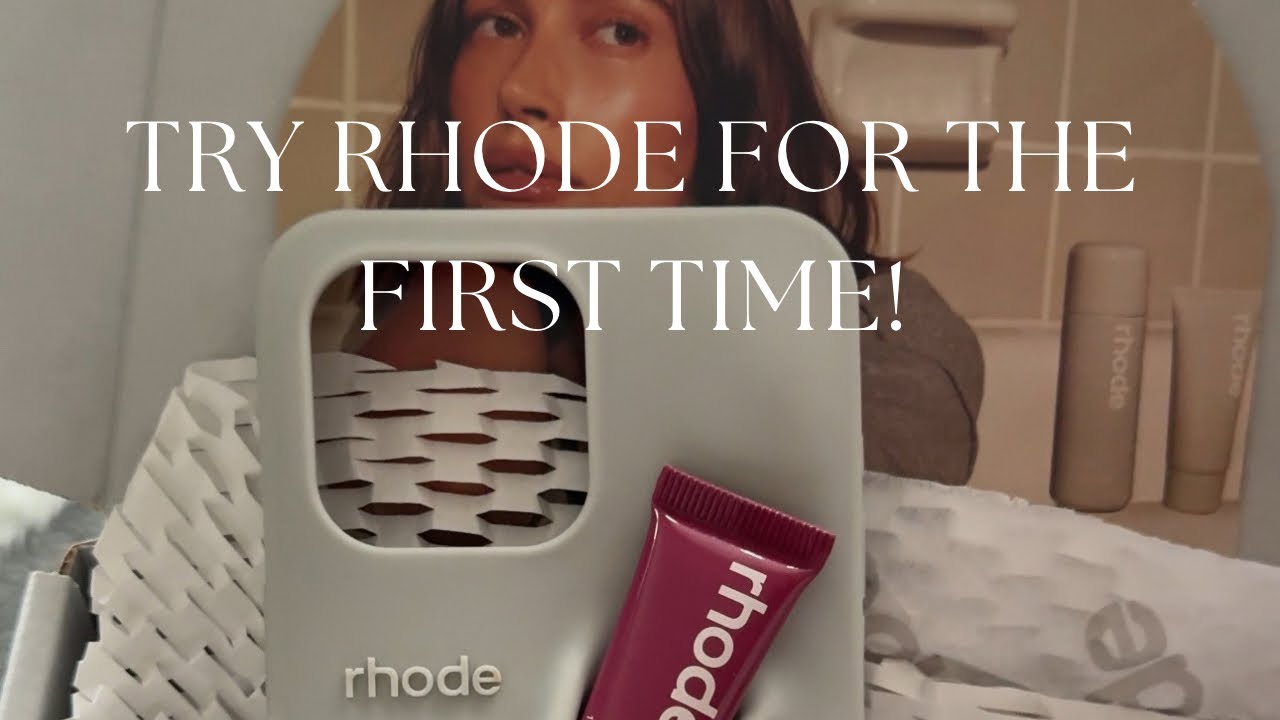 I Try Rhode For the First Time! | Honest Review!! - YouTube