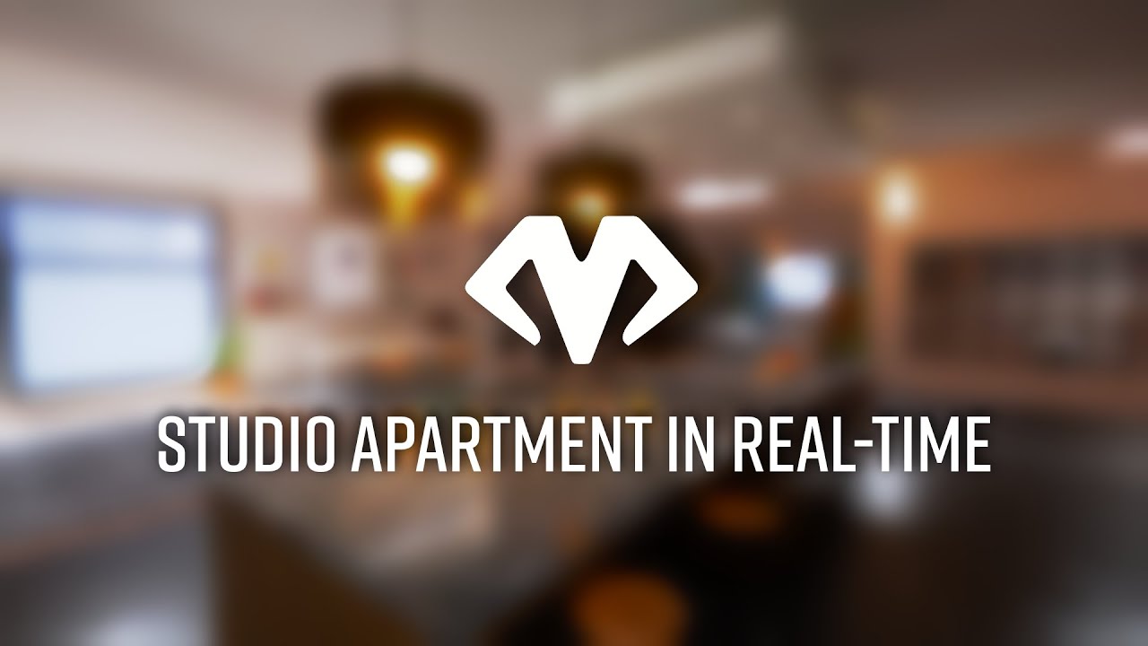 Studio Apartment in Real-Time - YouTube