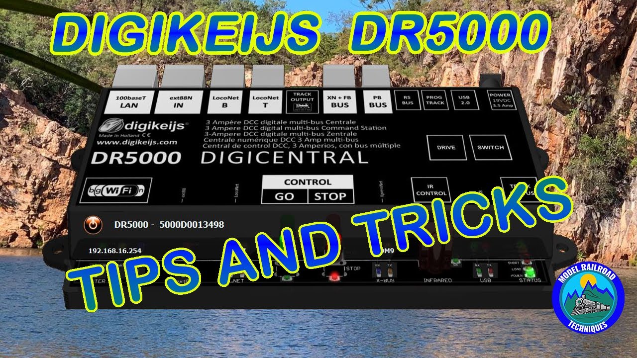 Digikeijs DR5000 Set up Tips and Tricks - YouTube