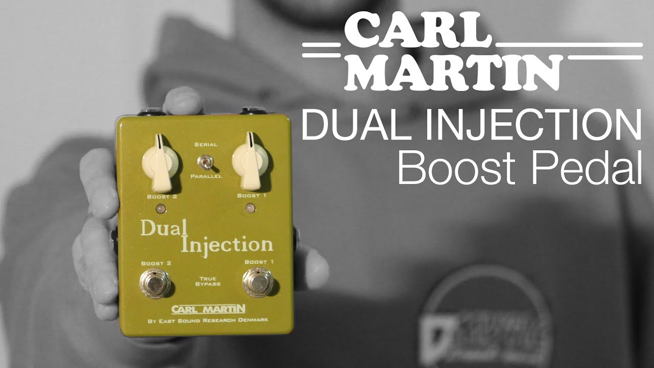 Carl Martin Dual Injection Boost Pedal | Recensione effetto per ...