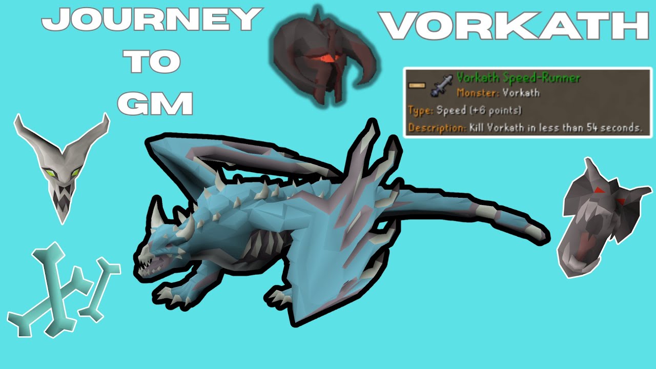 OSRS Journey To GrandMaster 2 - Vorkath - YouTube