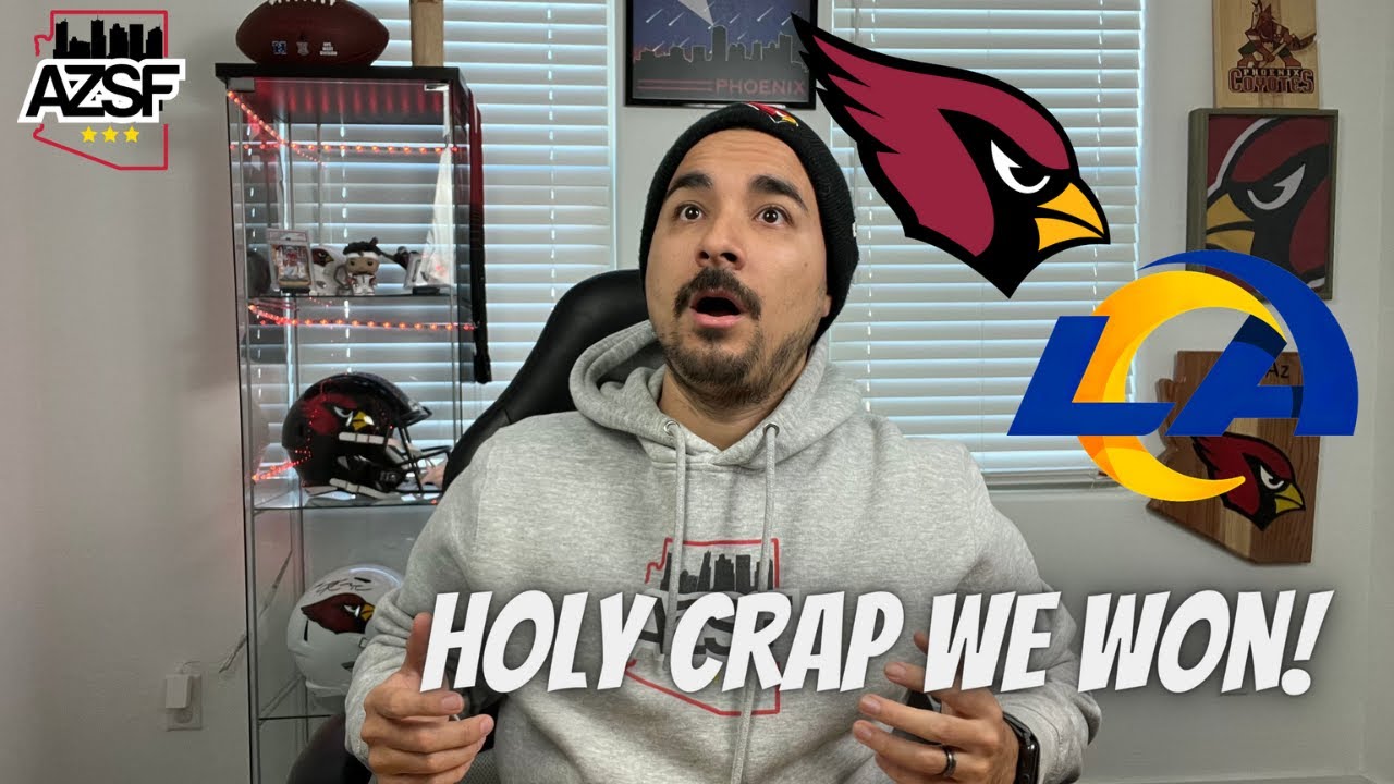 THE ARIZONA CARDINALS SHOCK THE LA RAMS AND BEAT THEM UP GOOD! | GOAT ...