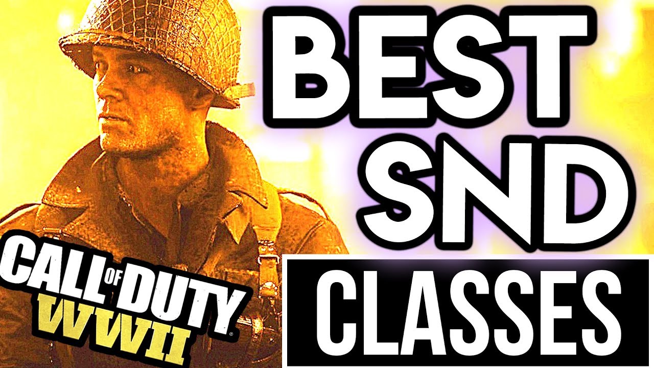 BEST SND CLASS SETUPS !! - Call of Duty WW2 Search and Destroy Classes ...