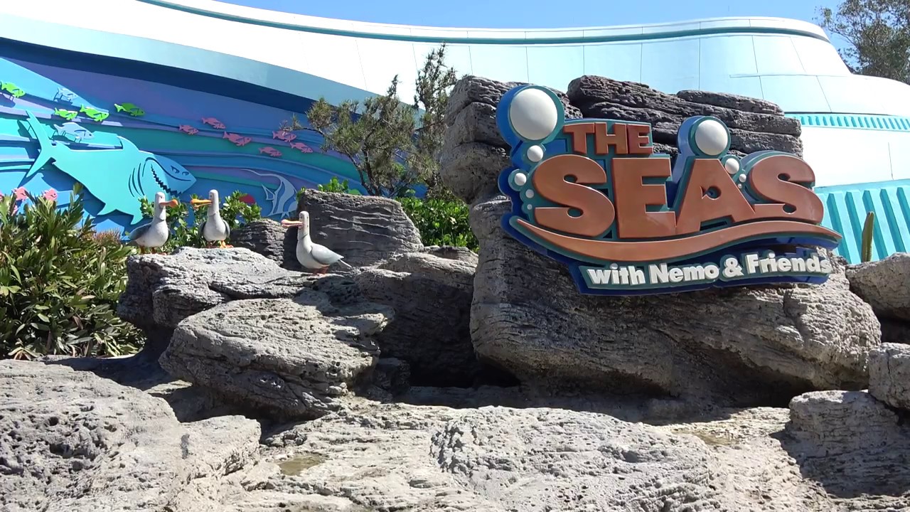 The seas with Nemo & friends at Epcot full ride 2018 - YouTube