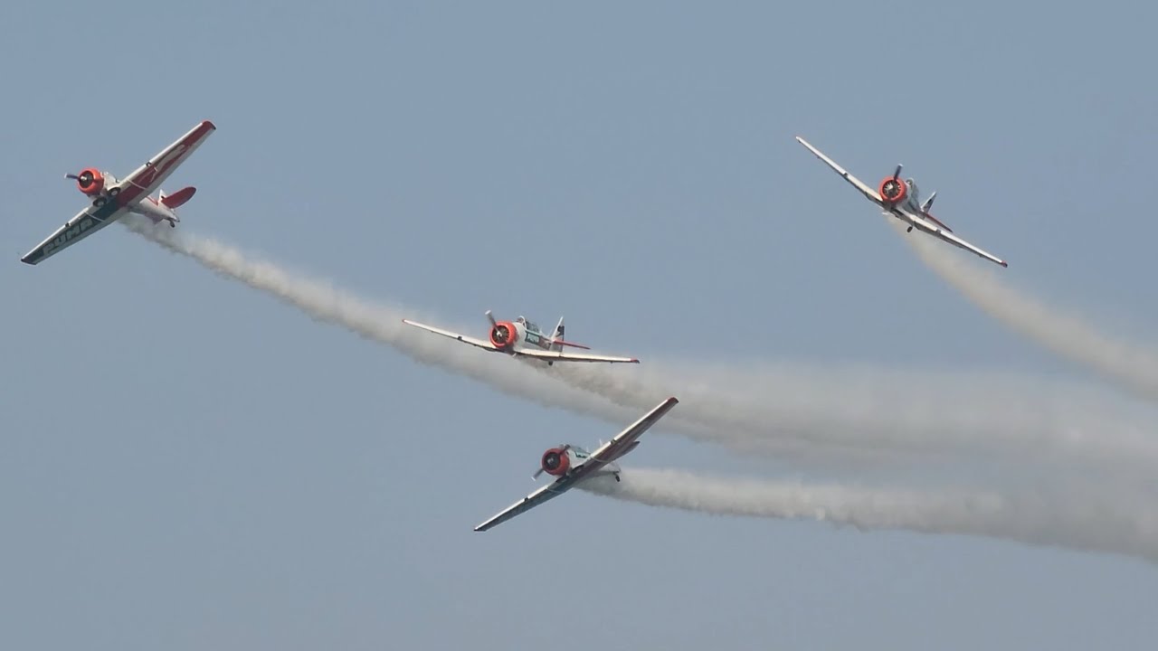 Durban Virginia Airshow 2023 Puma Flying Lions North American AT-6C ...