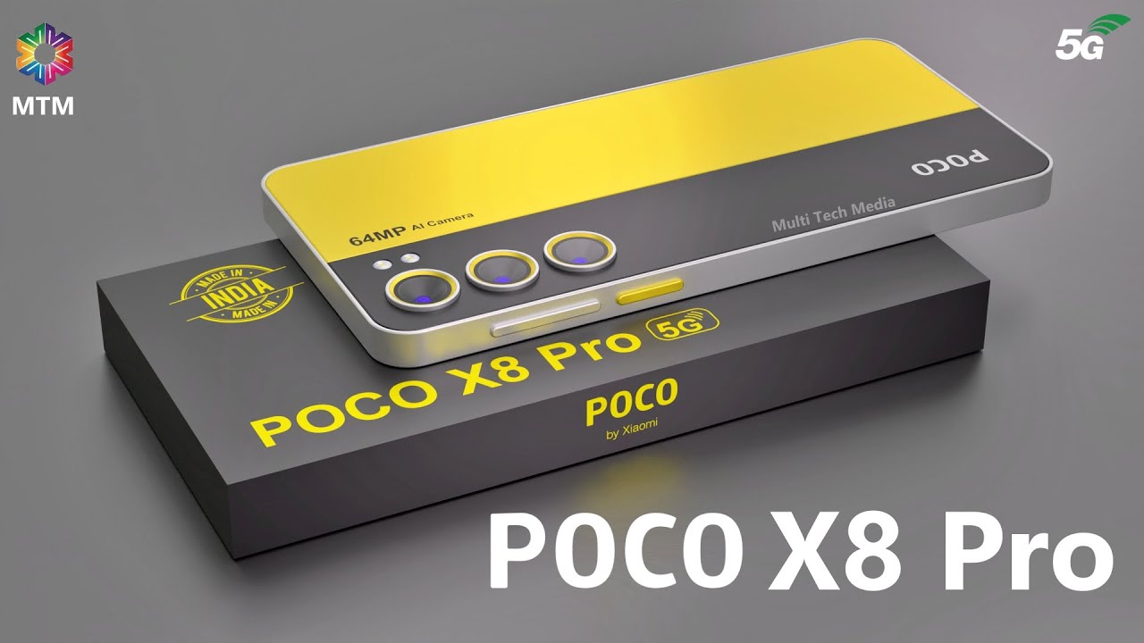 Poco X8 Pro Price, Release Date, Trailer, Launch Date, First Look ...