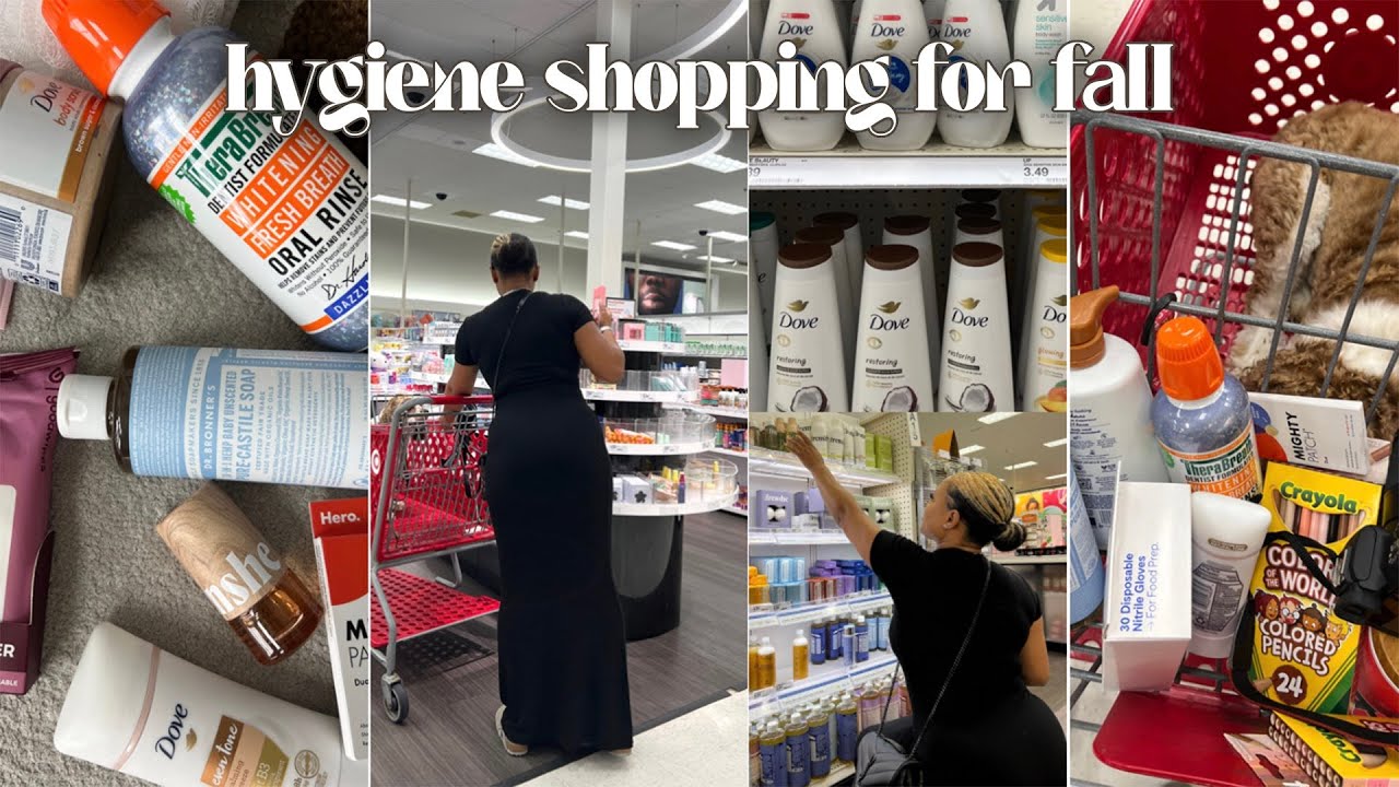 COME HYGIENE SHOPPING WITH ME! Target Run, Fall Hygiene Must Haves ...