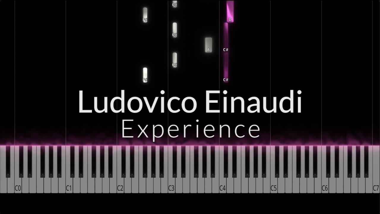 Ludovico Einaudi - Experience Piano Tutorial - YouTube