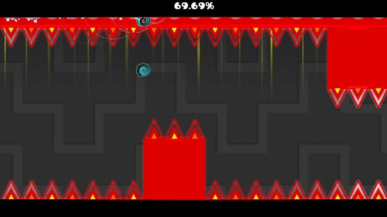 [Mobile] "Fire Temple" 100% By Michigun (Hard Demon) | Geometry Dash ...