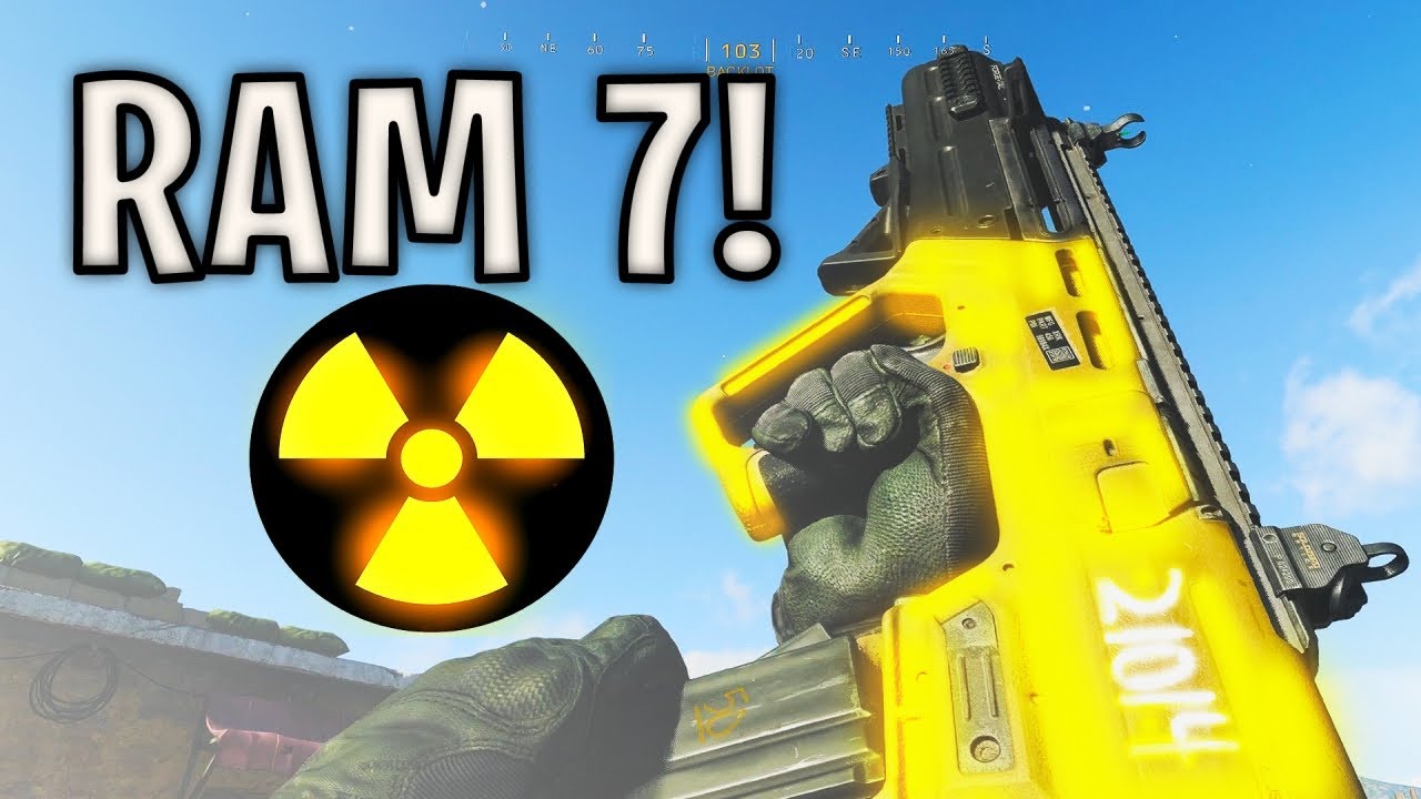 the NEW "RAM-7" DLC ASSAULT RIFLE on MODERN WARFARE! (TACTICAL NUKE ...
