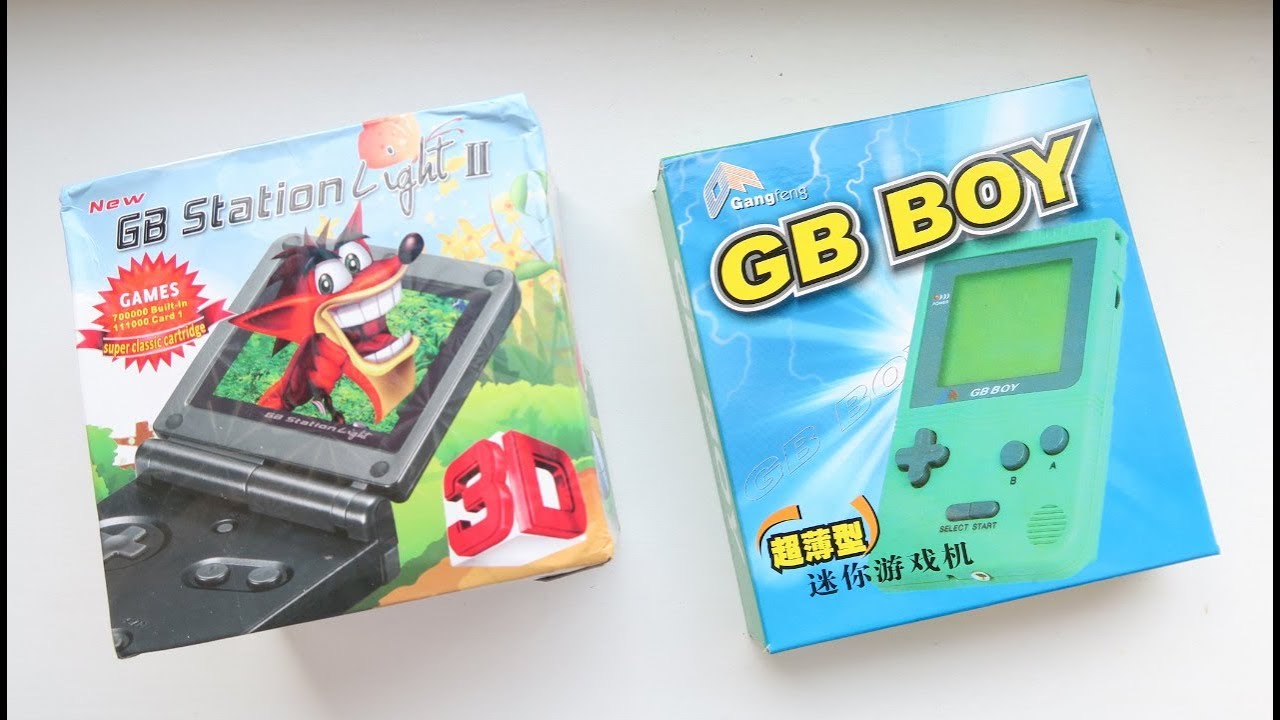 More Knock-Off Game Boys! GB Boy Pocket + Fake SP - YouTube