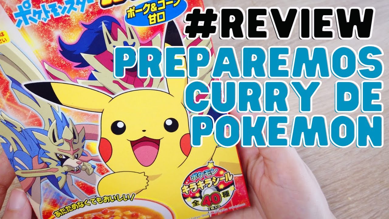 Preparemos curry de Pokémon!! #Review - YouTube