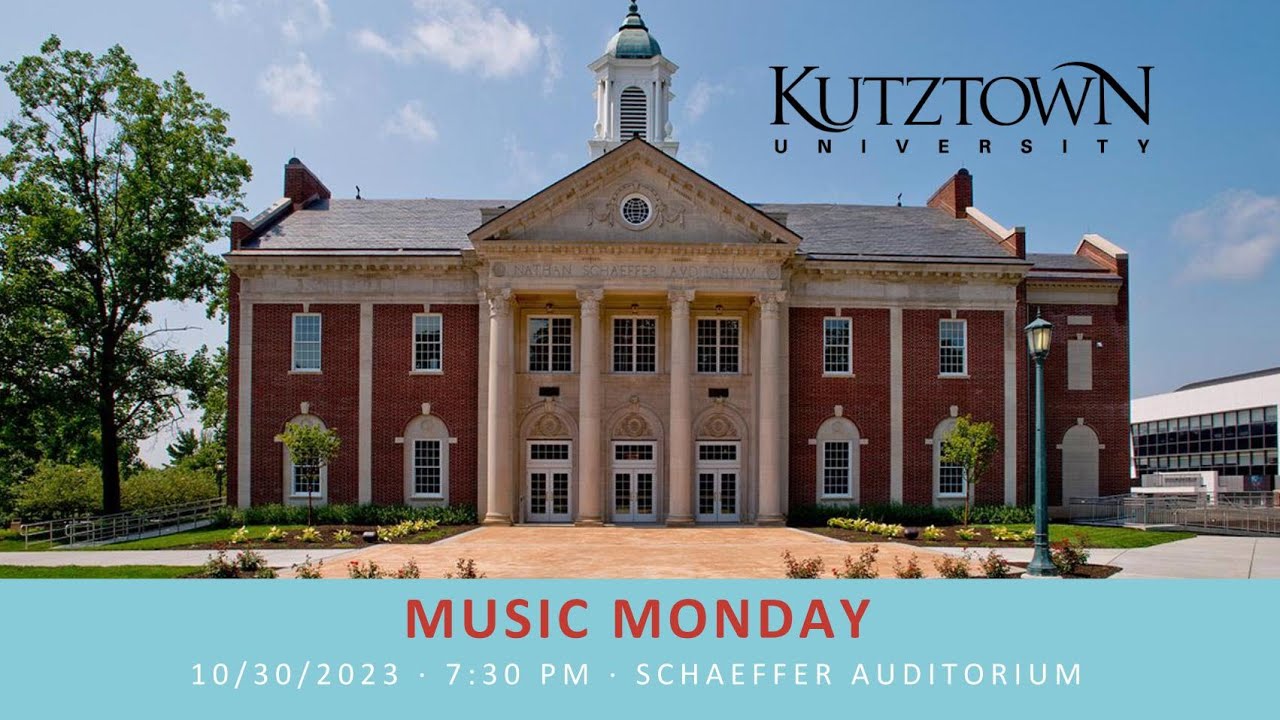 Music Monday 10/30/2023 | Kutztown University | Music Department - YouTube